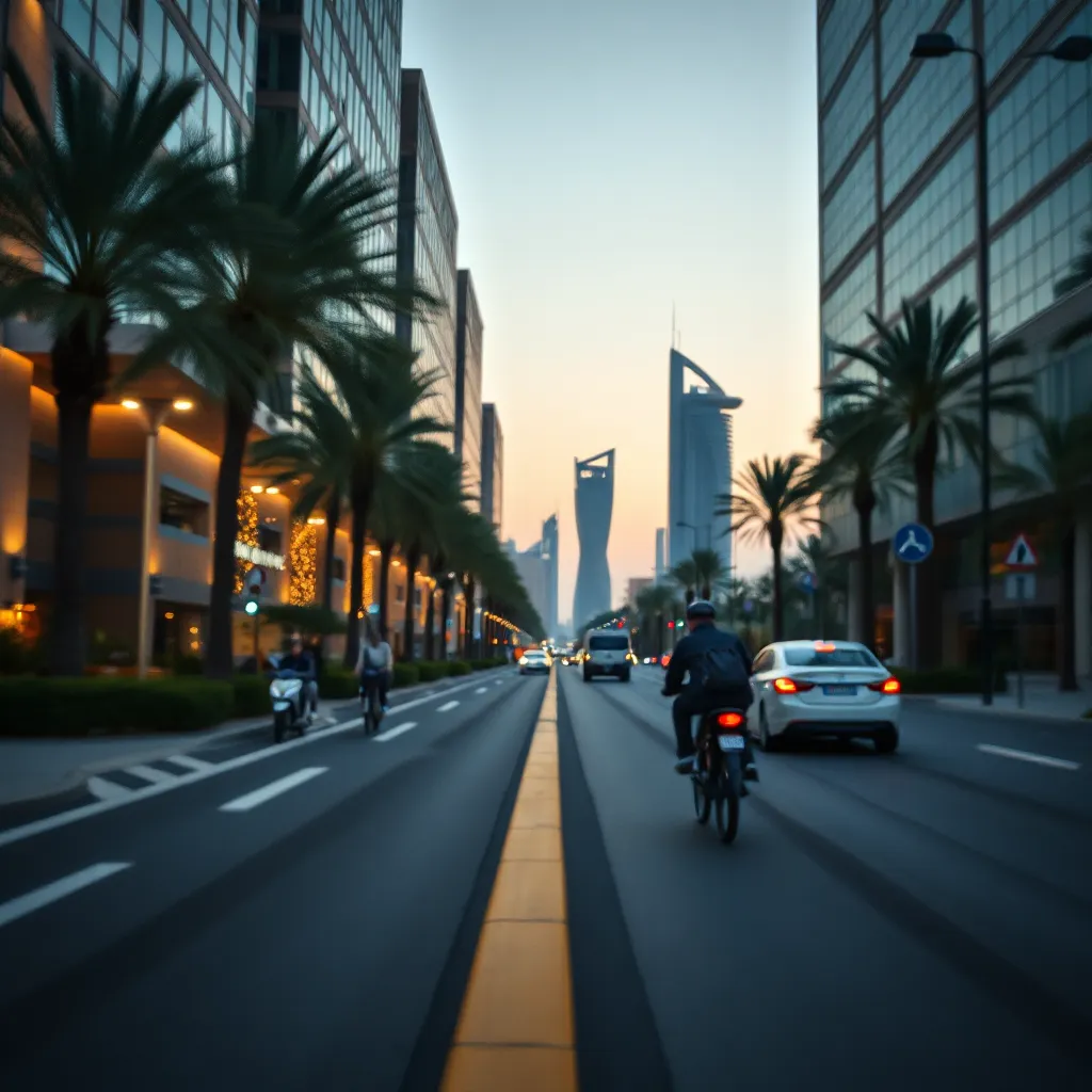 Cycle Tracks in Dubai: Exploring Urban Mobility Impact