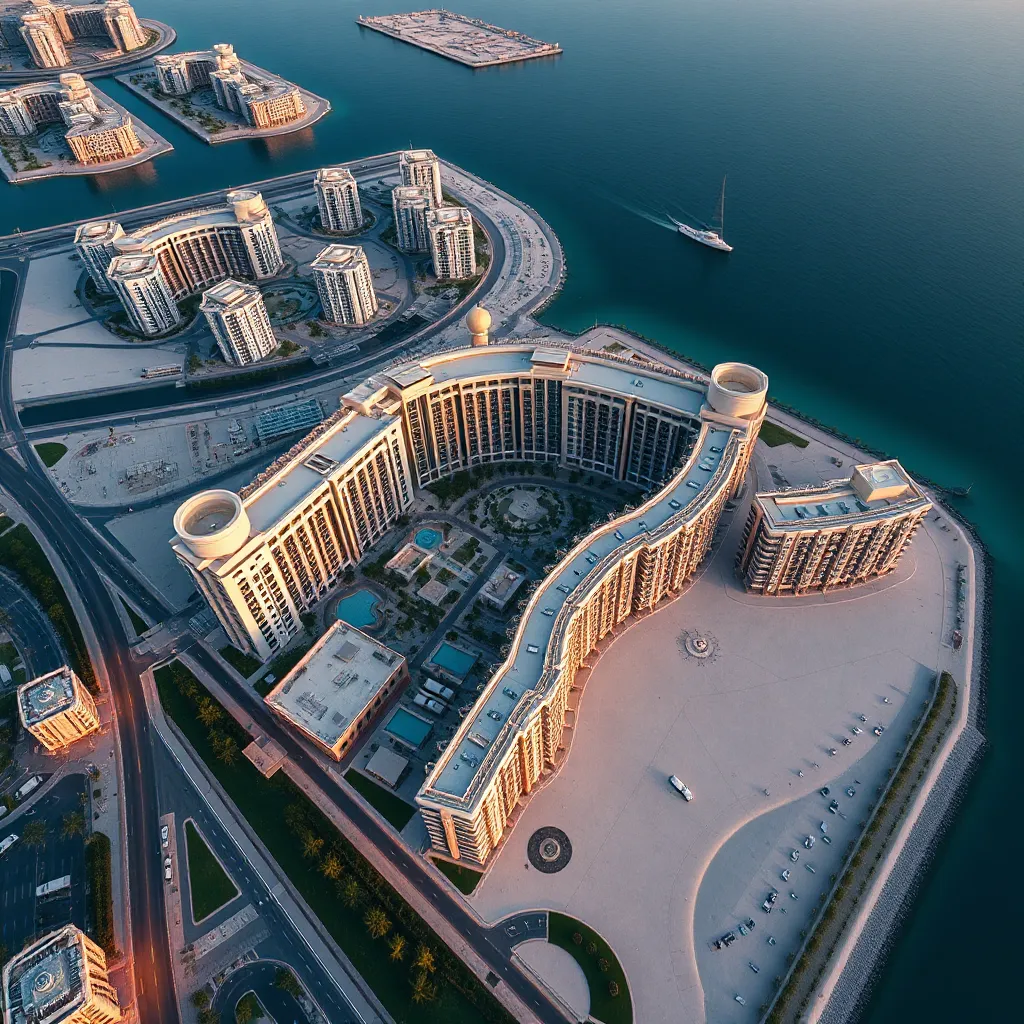 Exploring the Palm Jumeirah Crescent in Dubai