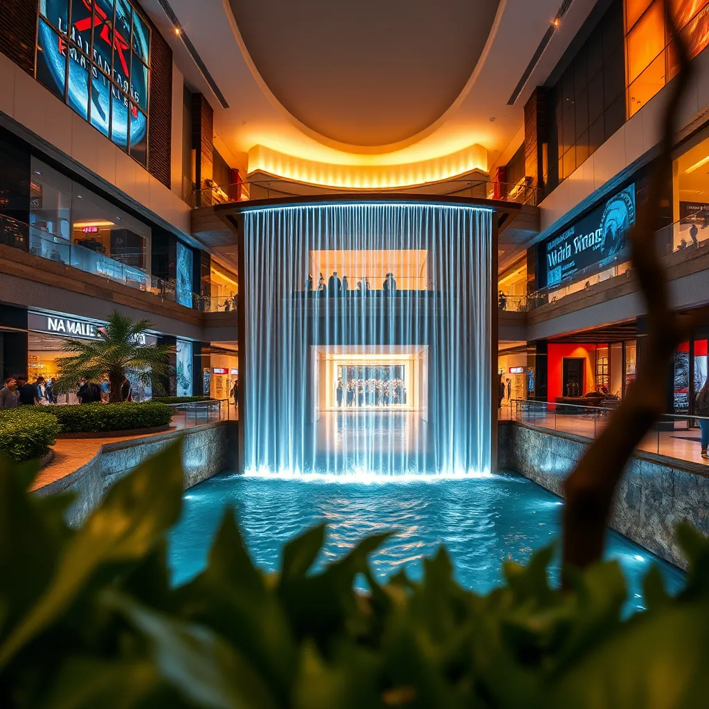 The Waterfall at Dubai Mall: A Stunning Urban Gem